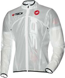 Castelli Sidi 14 Sottile Due Regenjack Transparant