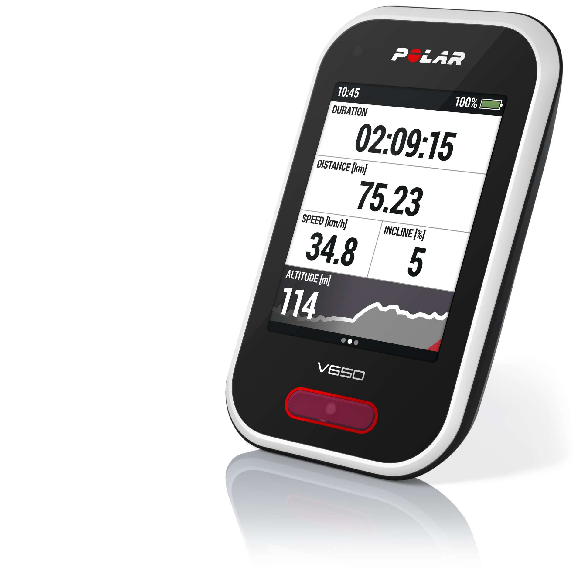 Polar V650 HRM Fietscomputer