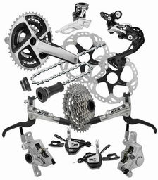 Shimano Groepset XTR M980 10-speed Triple Inclusief Crank