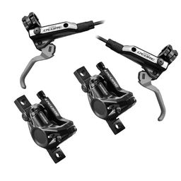 Shimano Schijfremmen Deore M596 Zwart (voor + achter)