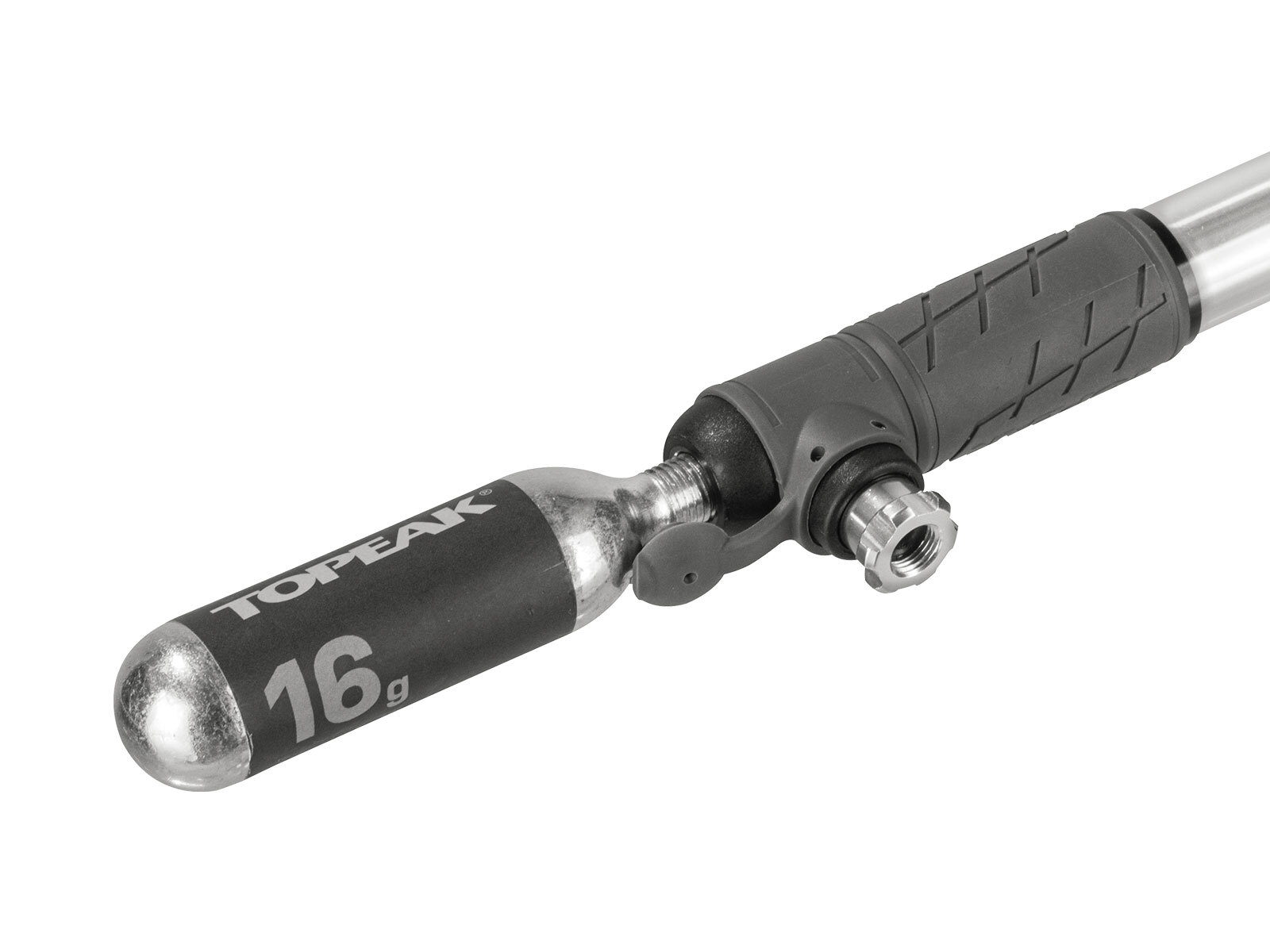 Topeak Minipomp Hybrid Rocket HP Zwart