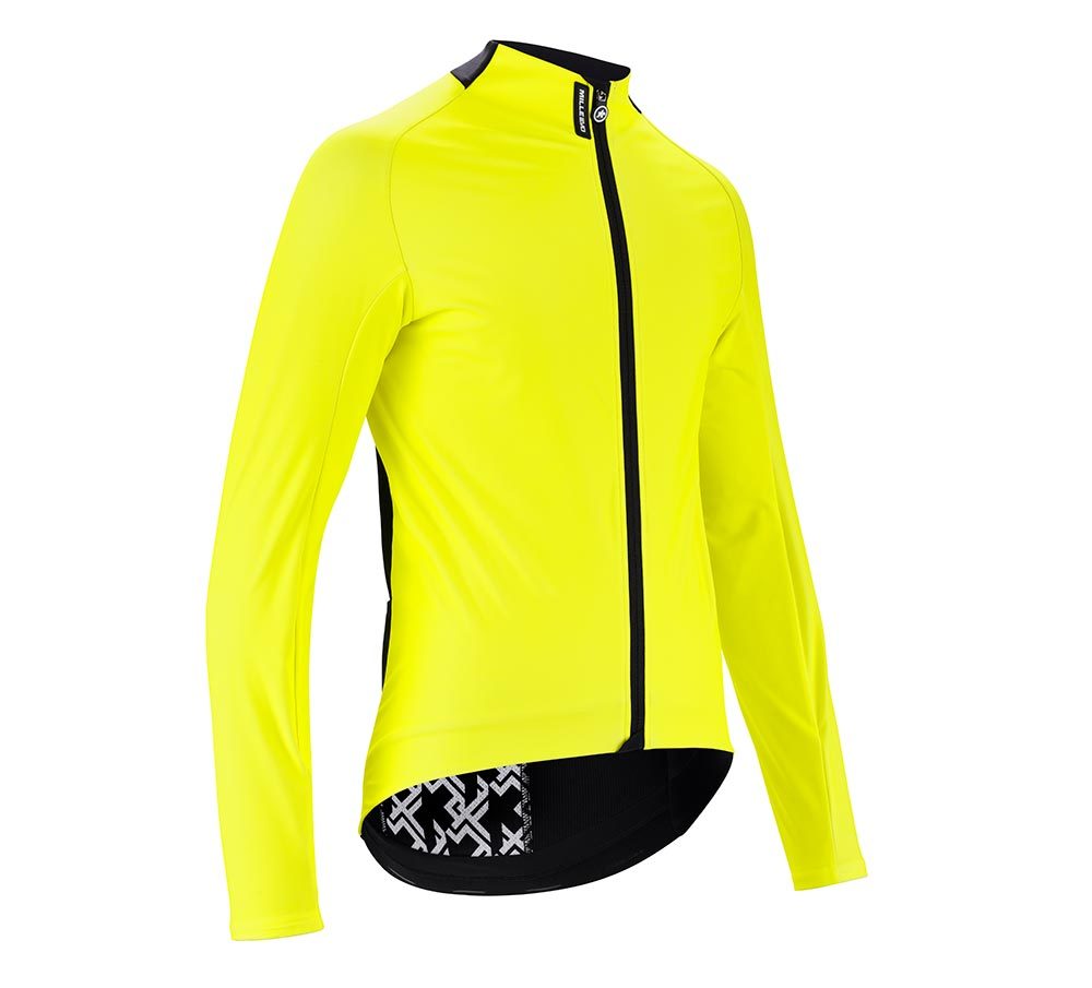 Assos MILLE GT Ultraz Winter EVO Fietsjack Fluo Geel Heren