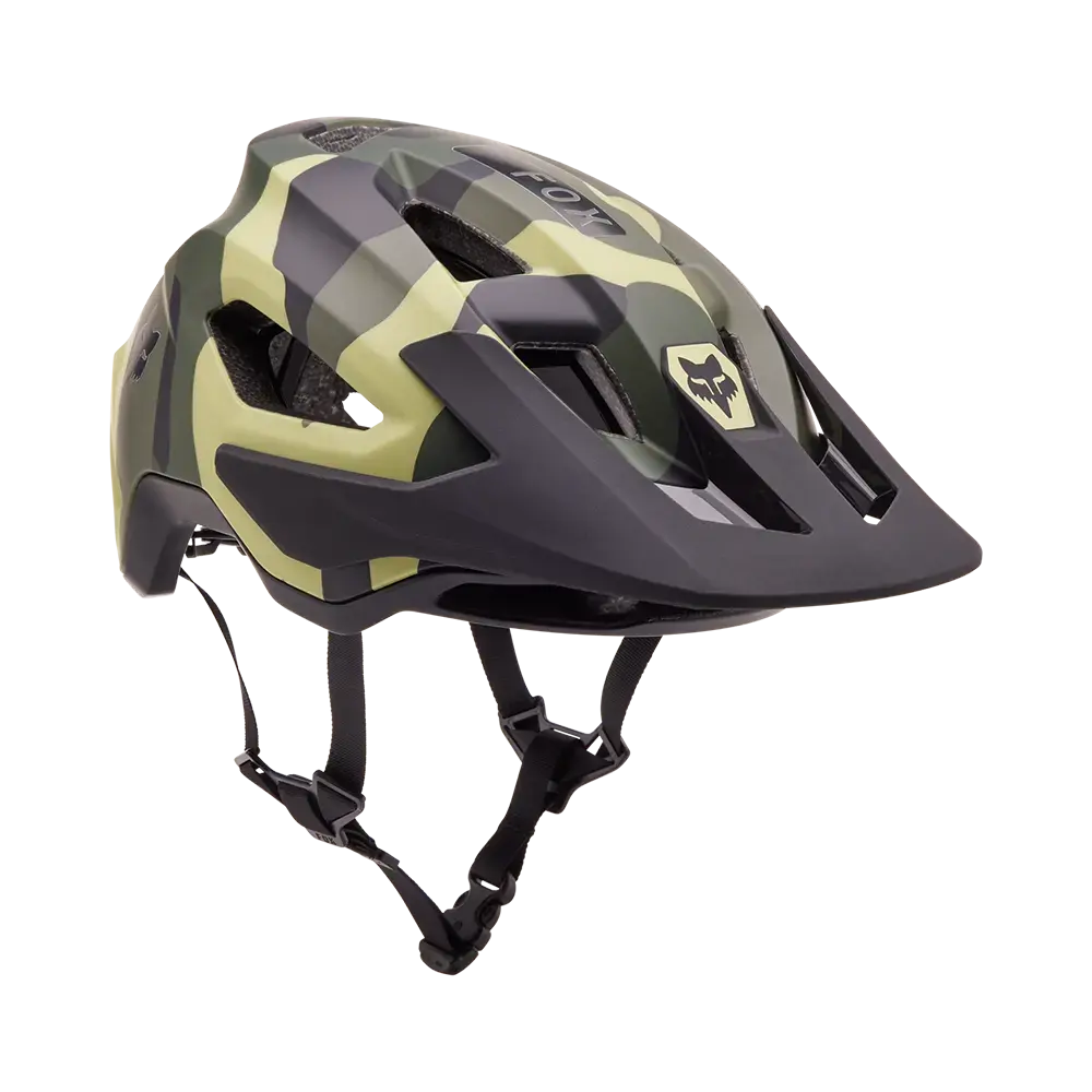 Fox Speedframe Camo MTB Fietshelm Groen