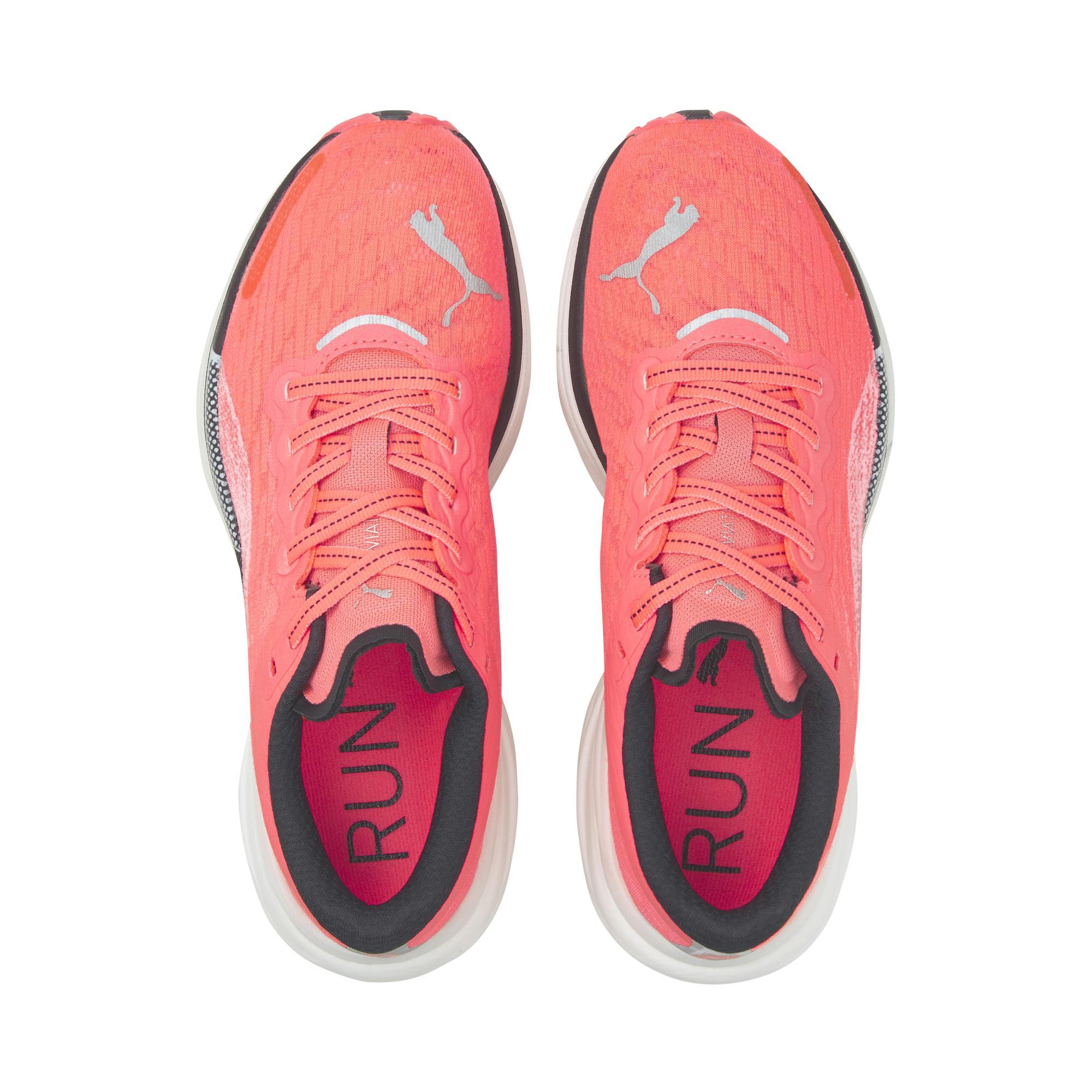 PUMA Deviate Nitro 2 Hardloopschoenen Roze/Zwart Dames