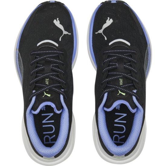 PUMA Deviate Nitro 2 Hardloopschoenen Zwart/Paars/Wit Dames