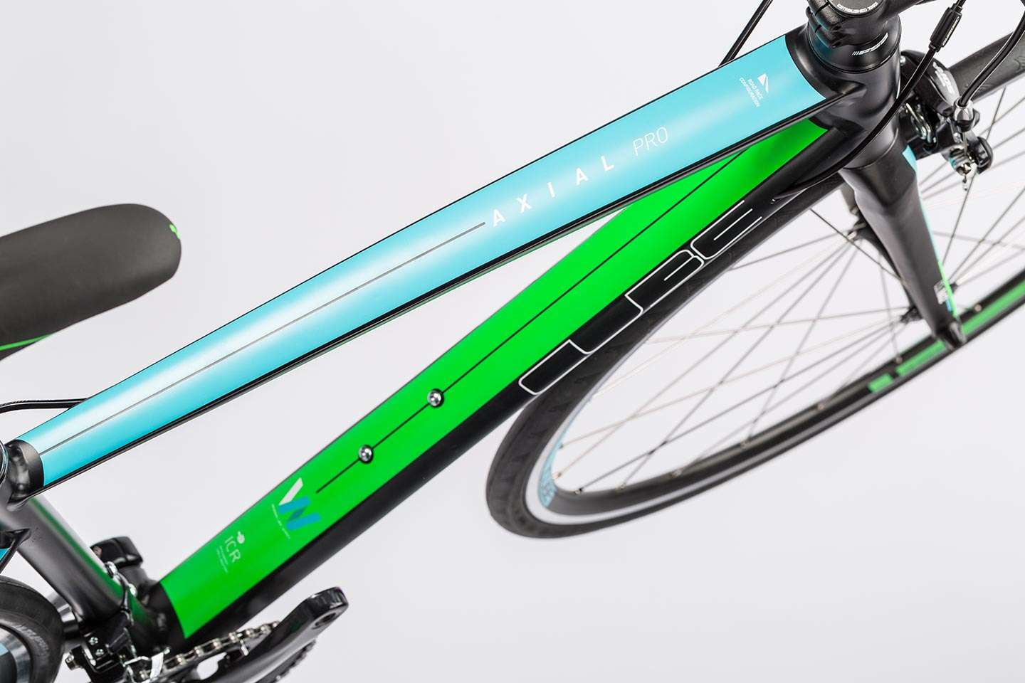 Cube Axial WLS Pro bBlack´n´green Dames Racefiets