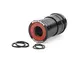 Rotor PF4624 BBRIGHT Road Steel Bottom Bracket Zwart