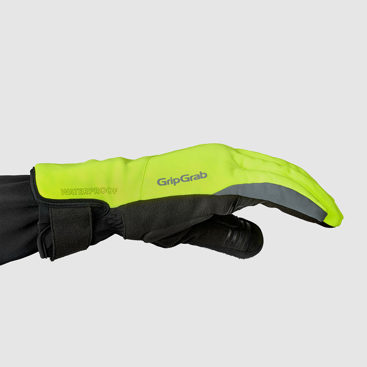 GripGrab Polaris 2 Waterproof Winter Fietshandschoenen Hi-Vis Geel