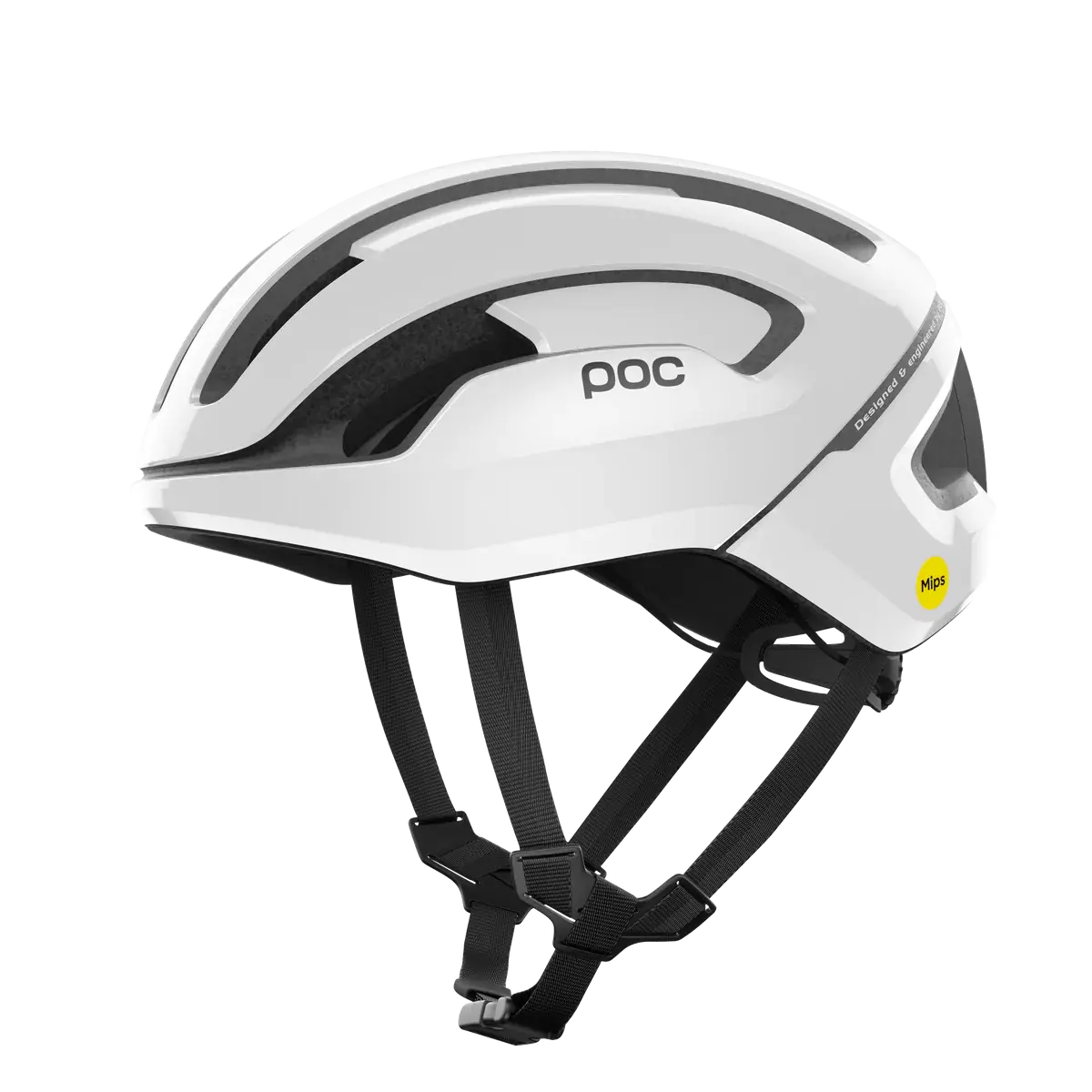 POC Omne Air MIPS Wide Fit Race Fietshelm Wit