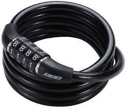 BBB Cycling QuickCode Kabel Fietsslot Zwart