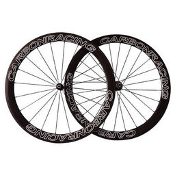 CarbonRacing CR2 Race Wielset Zwart/Wit