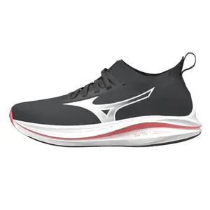 Tweedekans Mizuno Neo Zen Hardloopschoenen Zwart/Wit/Roze Heren Maat 44.5