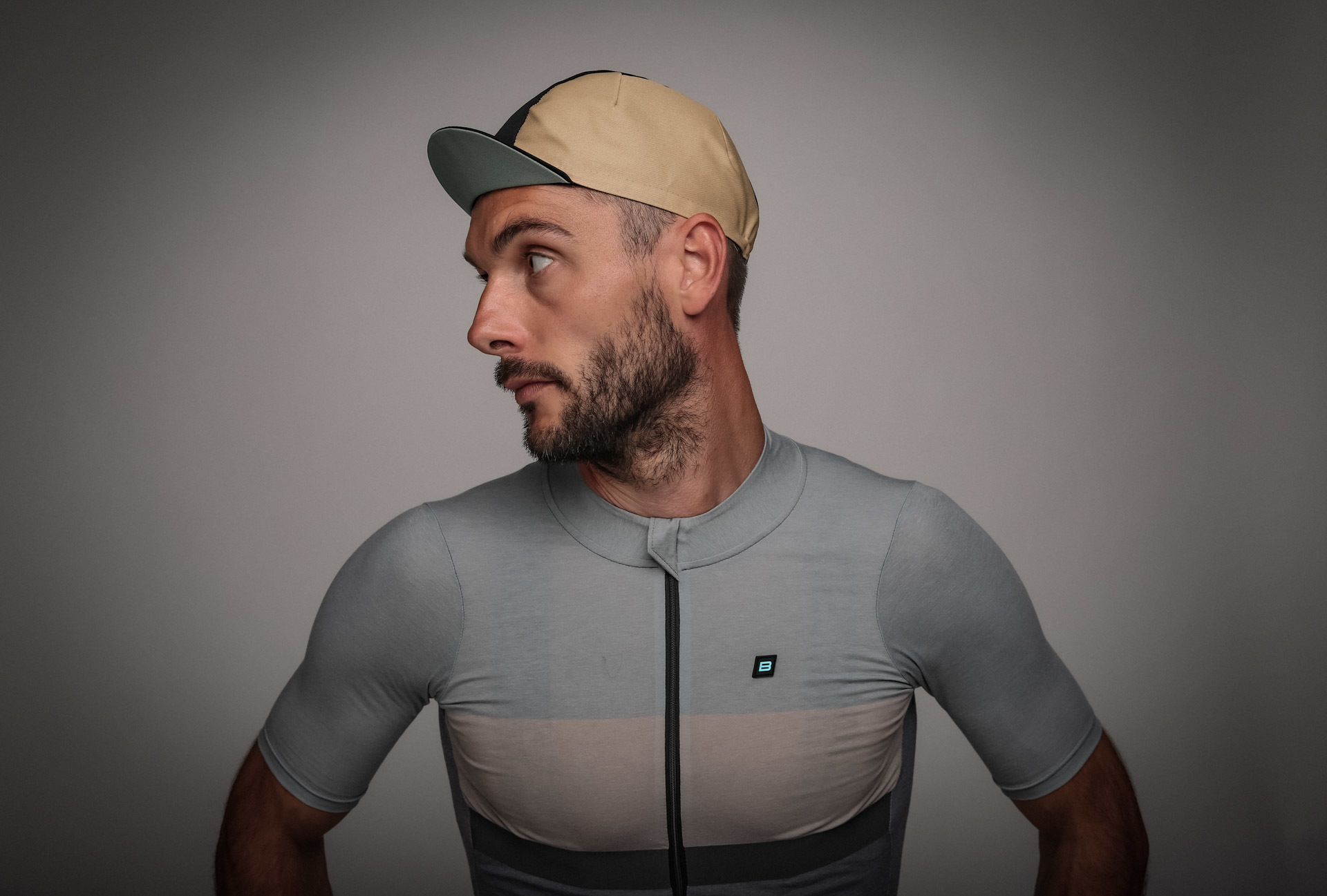 Biehler DSTNCE Cap Groen/Bruin/Zwart