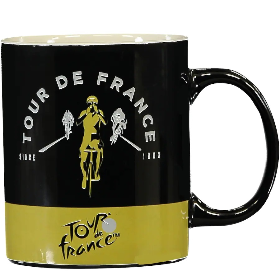 Tour de France Victorie Mok Zwart/Geel