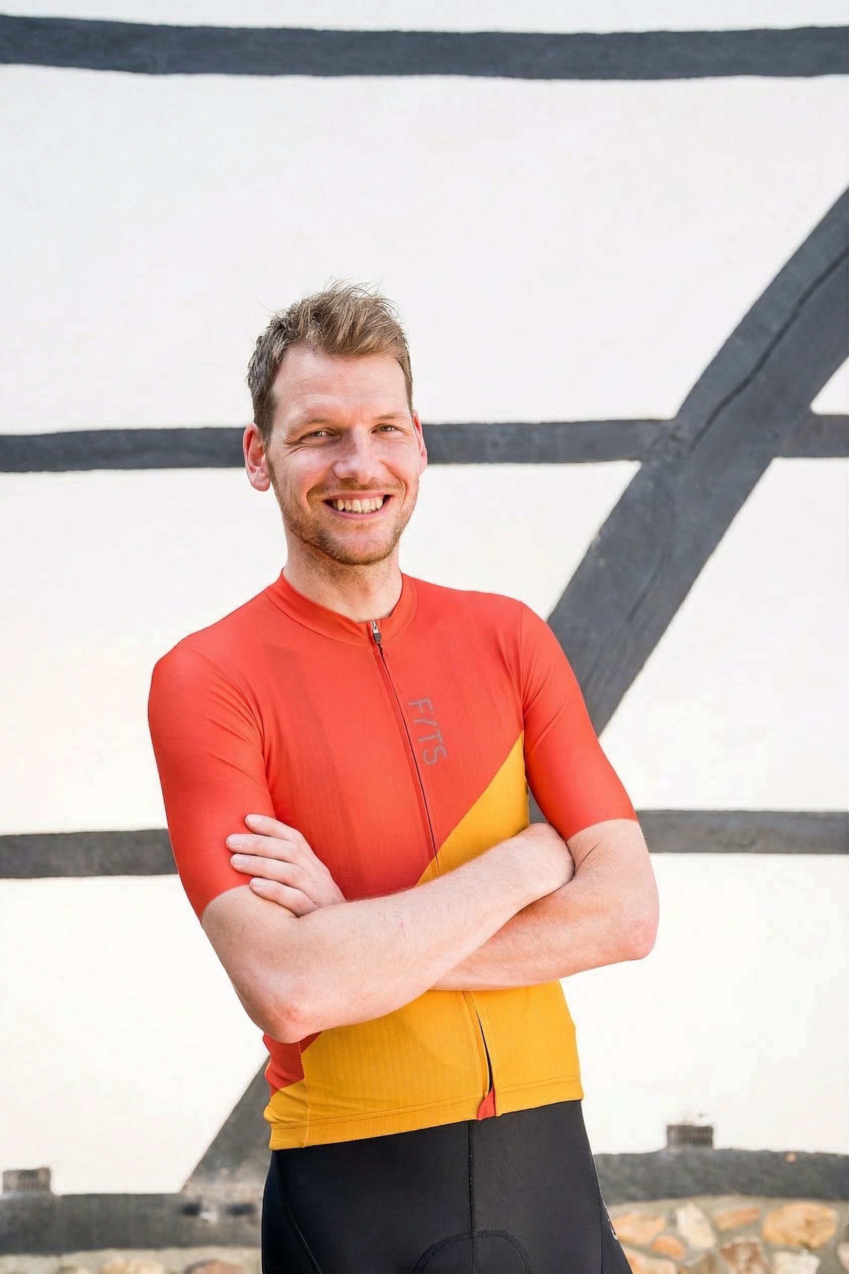 FYTS SNL Fietsshirt Korte Mouwen Citrus Heren